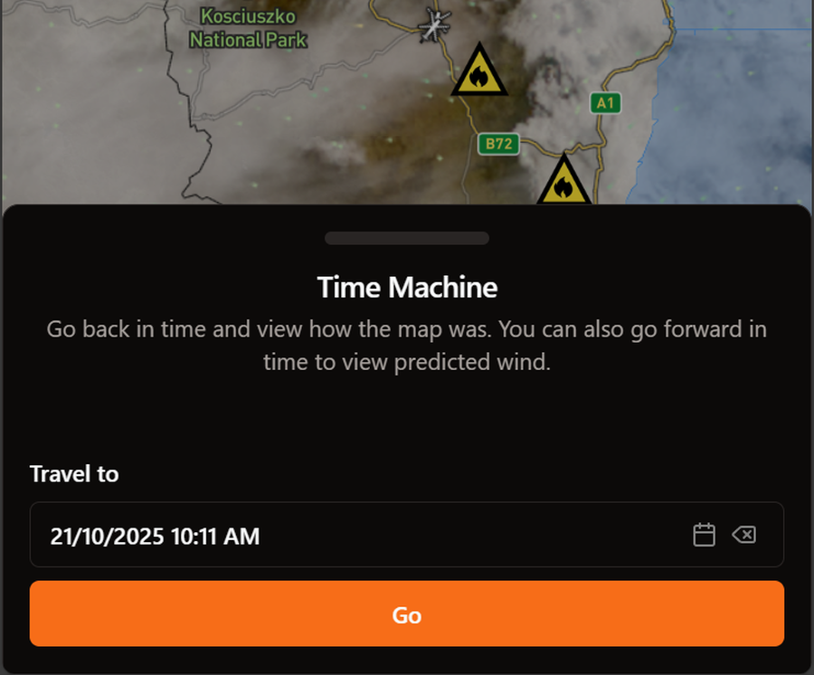How to go back and forward in time